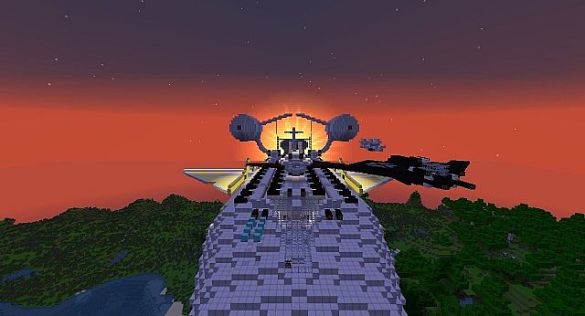 The famous aircraft take a test fligh Minecraft Map