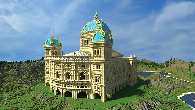 Bern Building Series #2 - The Federal Palace Minecraft Map