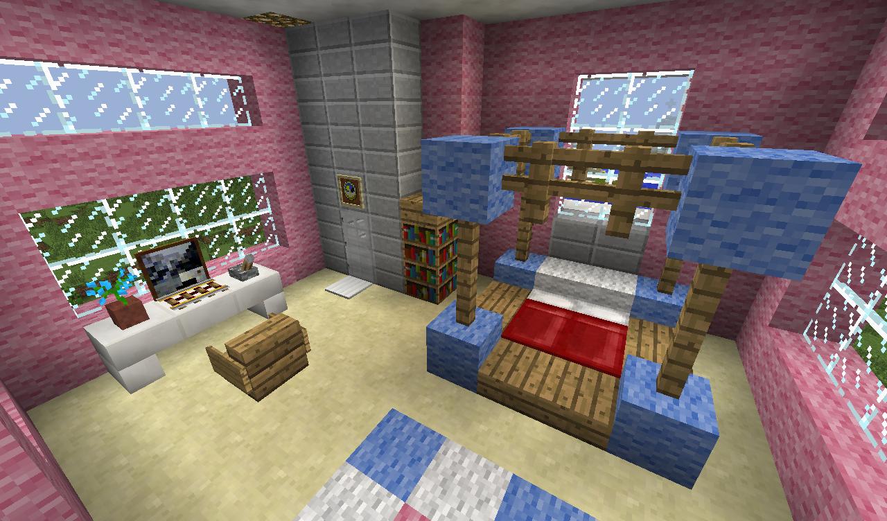 Barbie Pink Modren Townhouses Minecraft Map