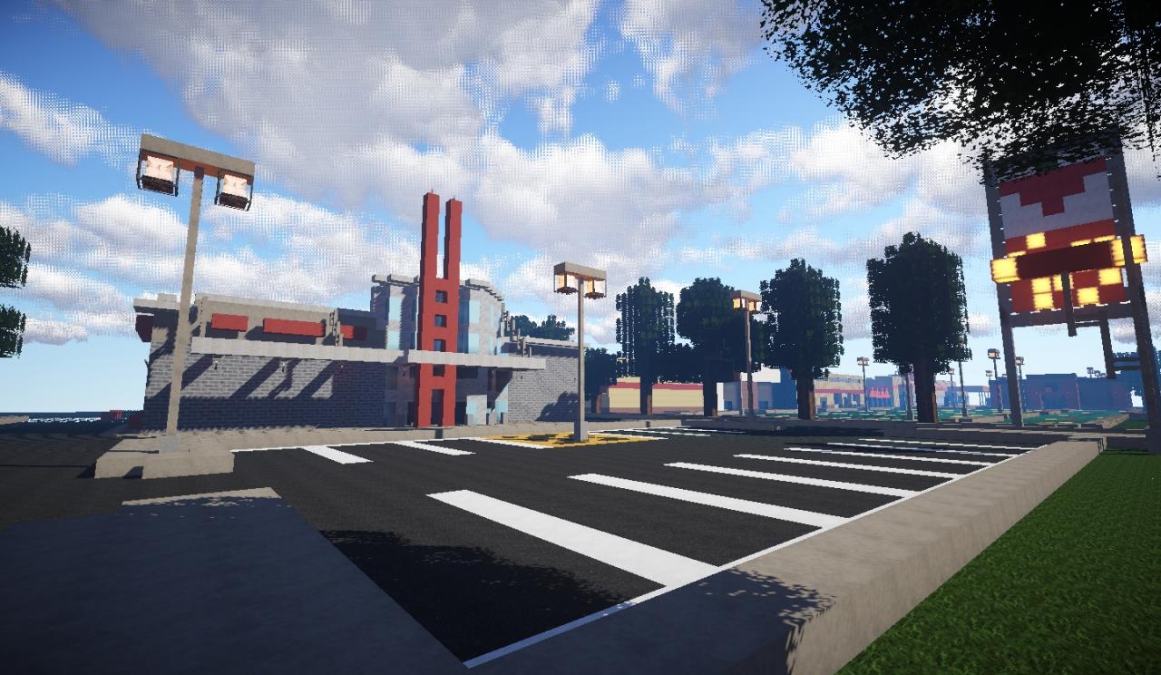 Home Depot, Canadian Tire and Future Shop Minecraft Map