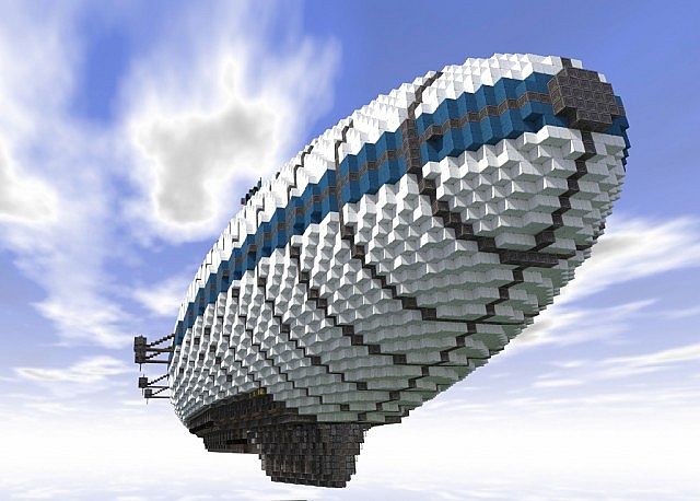 Amelia--Excellence-class War Zeppelin Minecraft Map