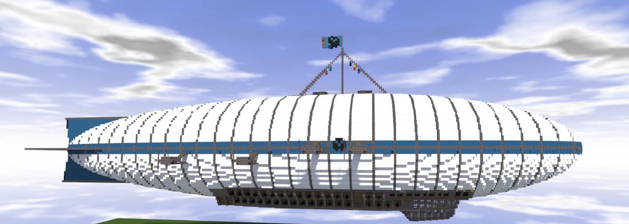 Amelia--Excellence-class War Zeppelin Minecraft Map