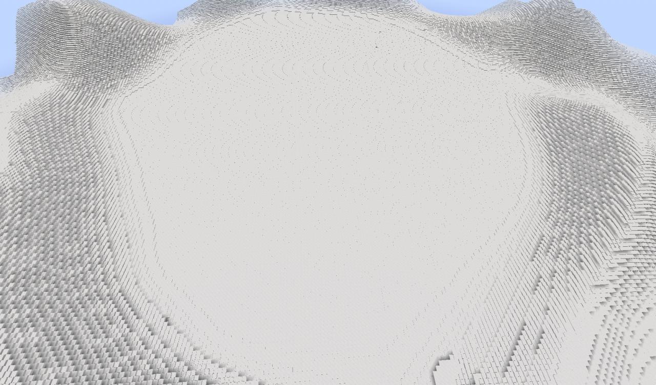 2386 empty Minecraft Map