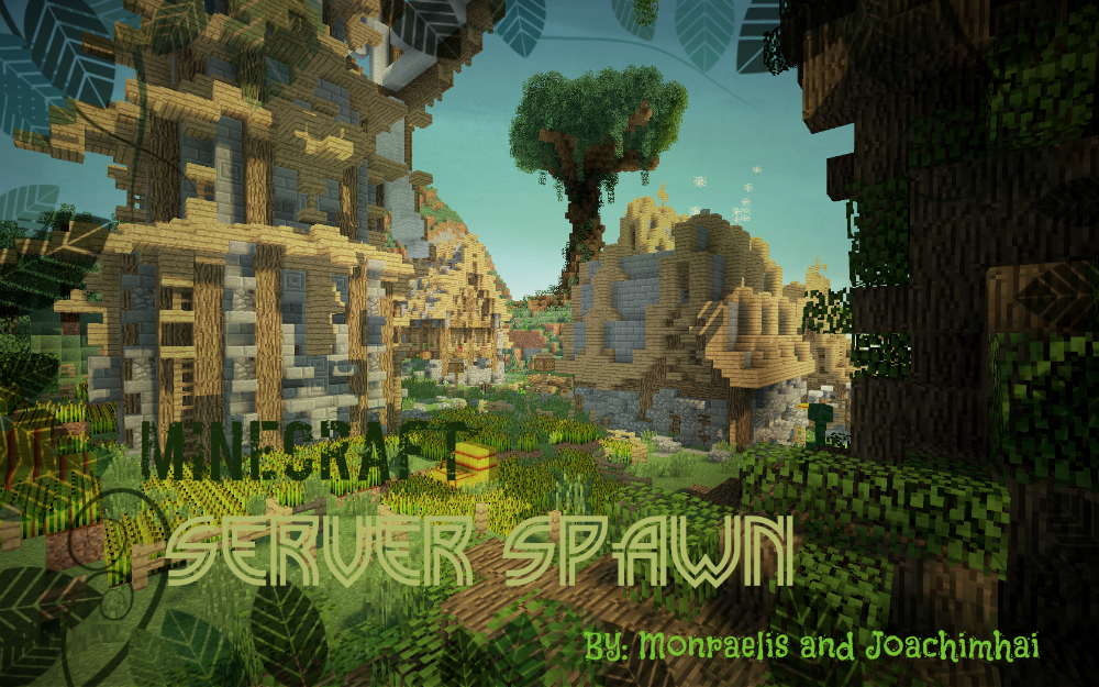 Minecraft Server Spawn - Cinematic !!! Minecraft Map