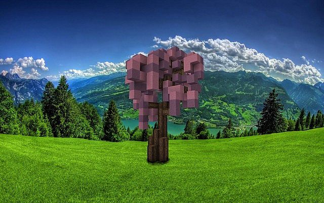 Cherry Tree | By Ygel | Schematic Minecraft Map