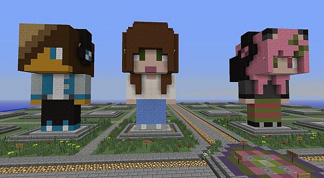 Chibi Statues Minecraft Project
