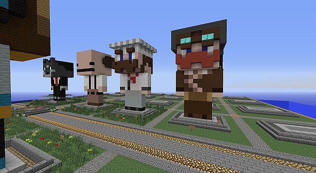 Zombie Statue Arms Out Minecraft Project