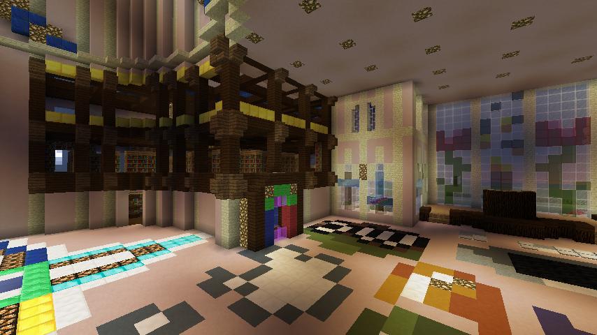 Mansion - Modernized Traditional Villa Minecraft Map