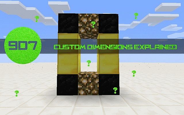 Custom Dimensions in Vanilla Minecraft (Explanation) (Video) Minecraft ...