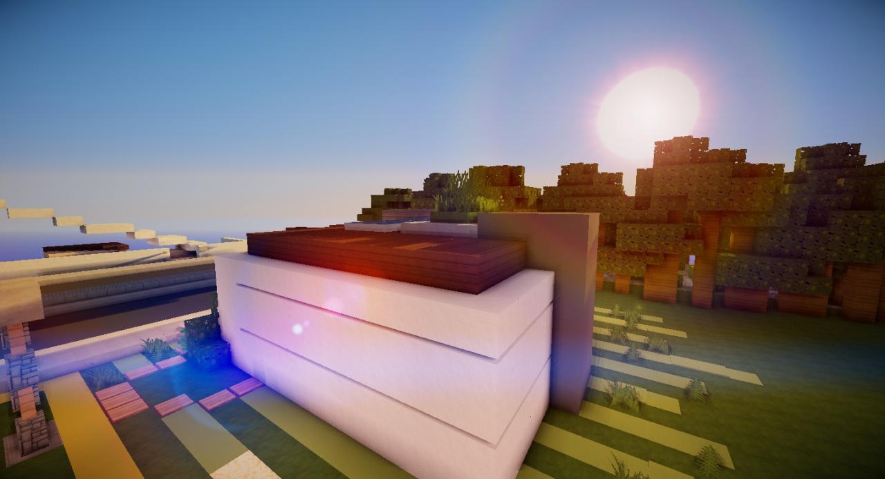| Shell | A Small Modern Home Minecraft Map