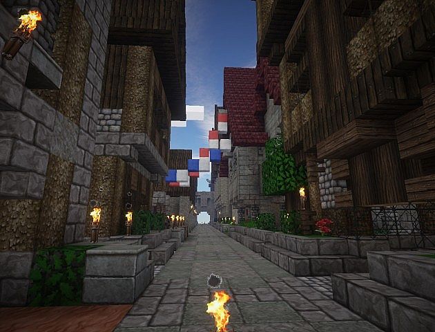 My Largest Survival Build(500x500) Minecraft Map