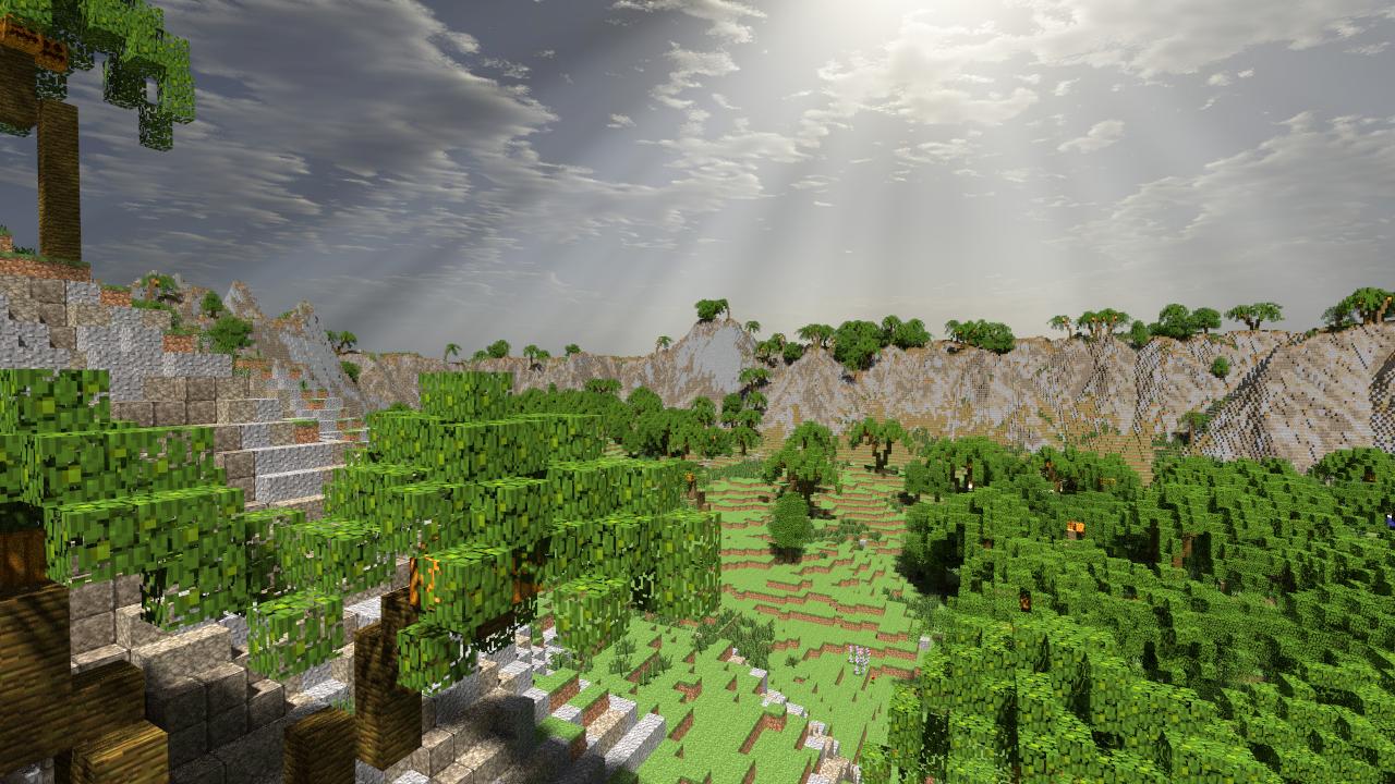 Hilly Survival Minecraft Map