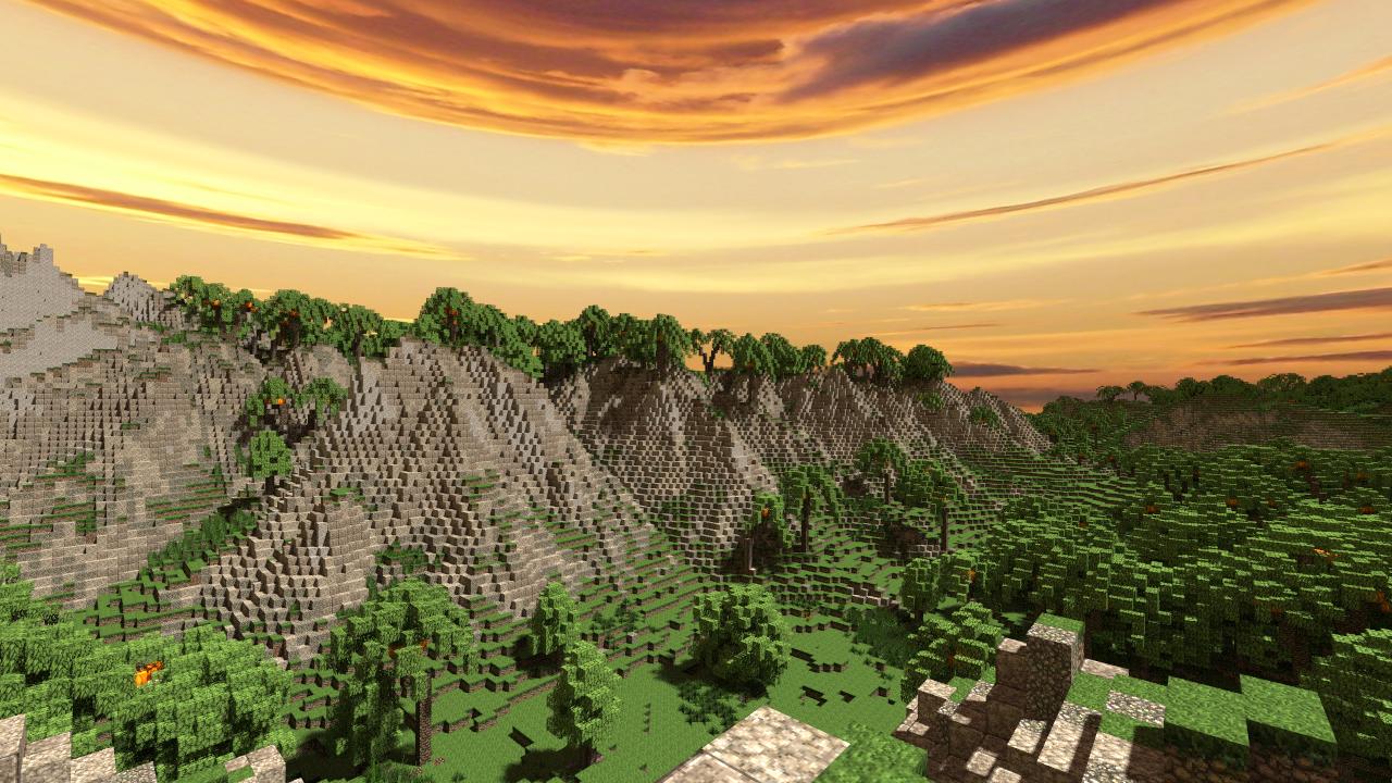 Hilly Survival Minecraft Map