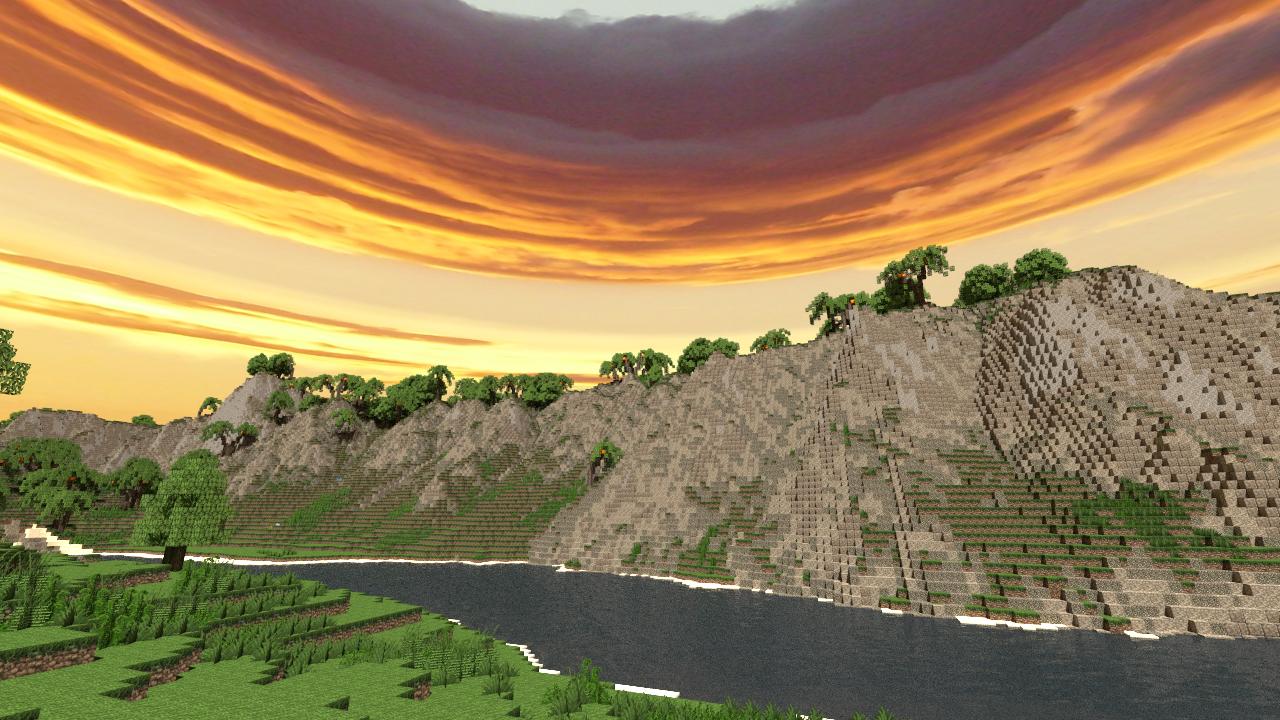 Hilly Survival Minecraft Map