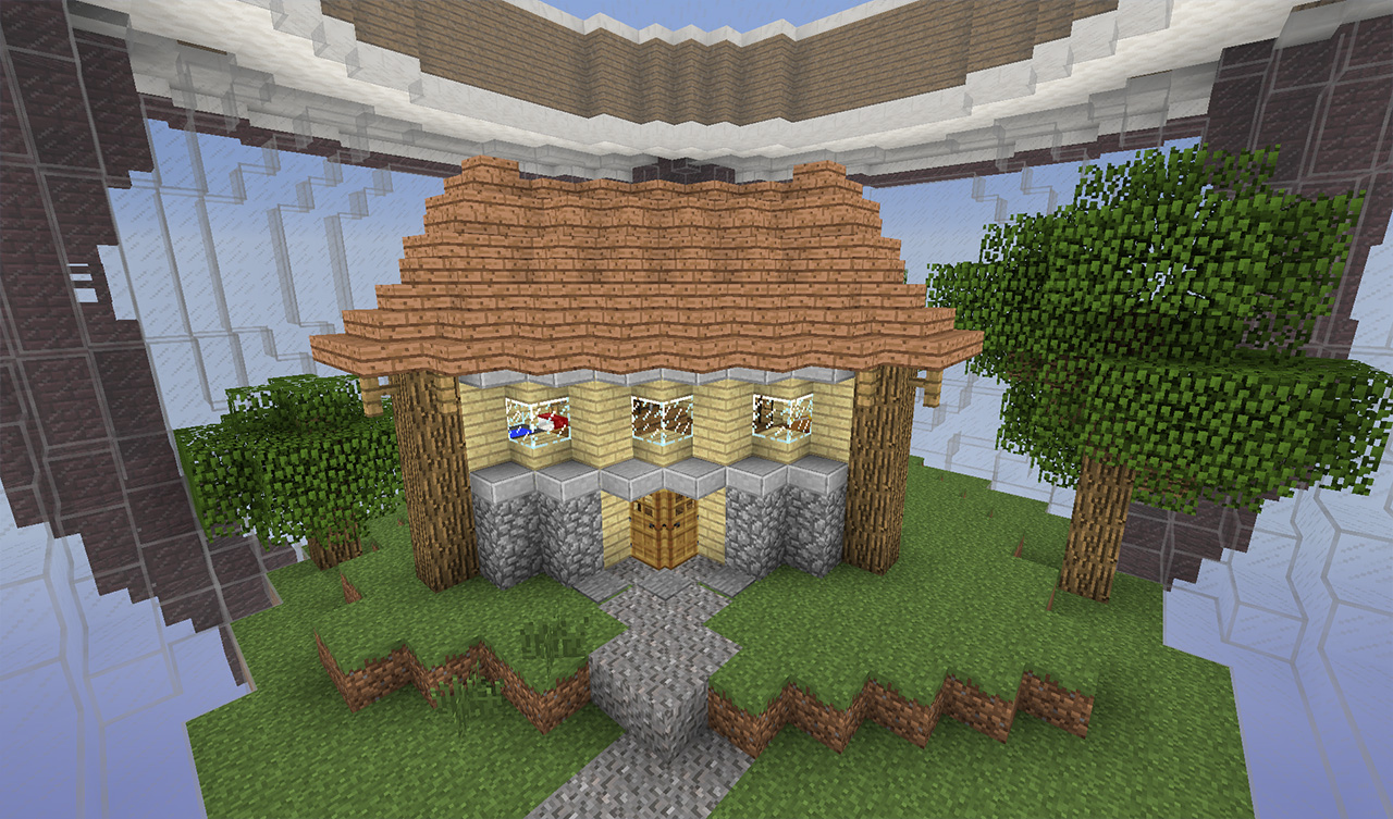 Hourglass of Ages - A Before and After Minecraft Map