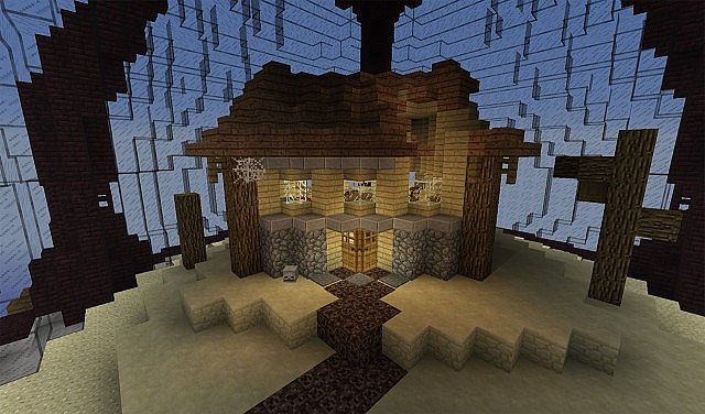 Hourglass of Ages - A Before and After Minecraft Map