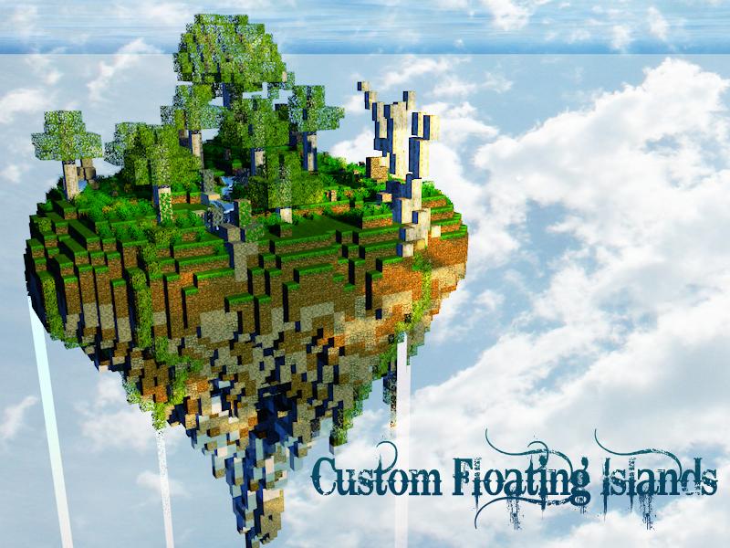 Creating Custom Floating Island Minecraft Blog