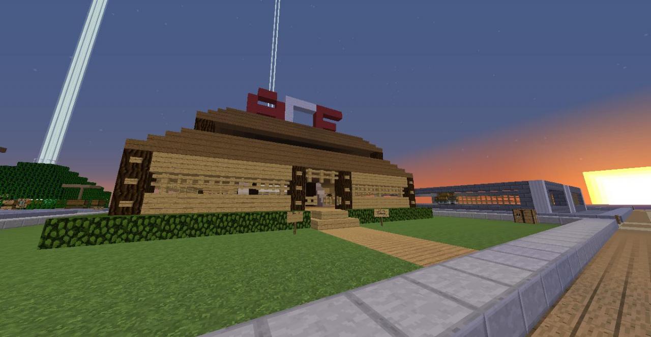 A Simple, Western House. Minecraft Map