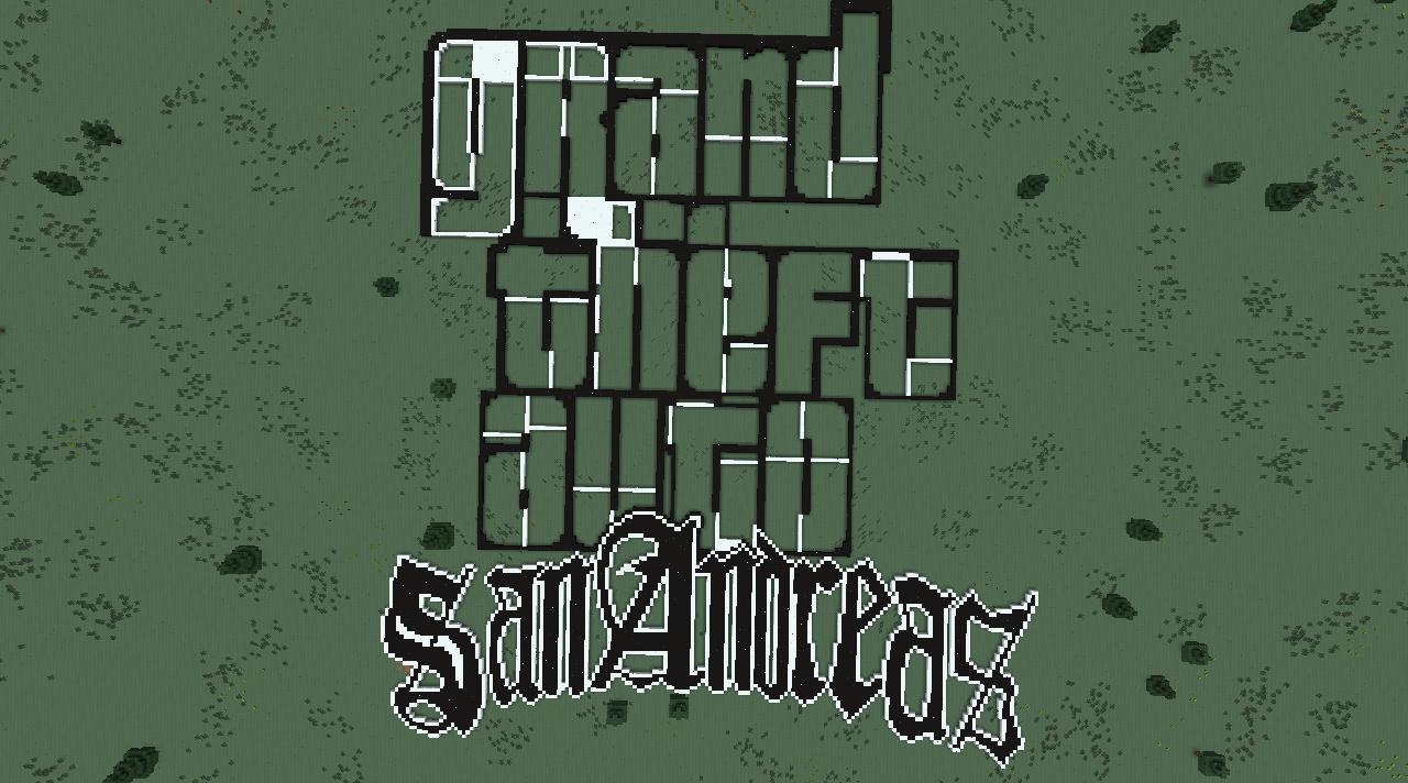 GTA San Andreas Minecraft Map