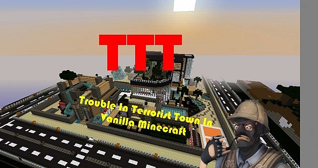 TTT In Vanilla Minecraft Minecraft Map