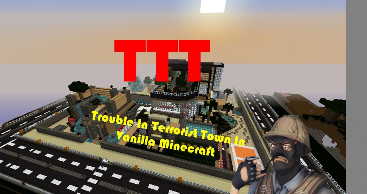 TTT In Vanilla Minecraft Minecraft Map