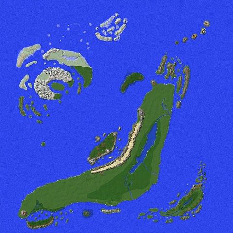 Fantasy Isles (name to be determined) Minecraft Map