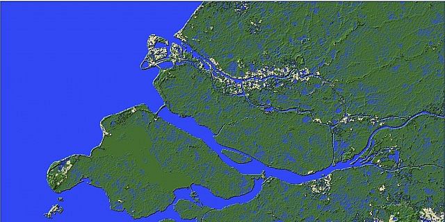 Rotterdam - Rhein Delta Map Minecraft Map