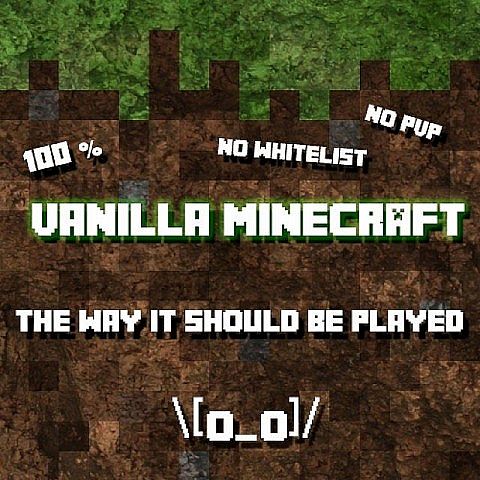MonkeyCrack Vanilla Survival with Whitelist Minecraft Server