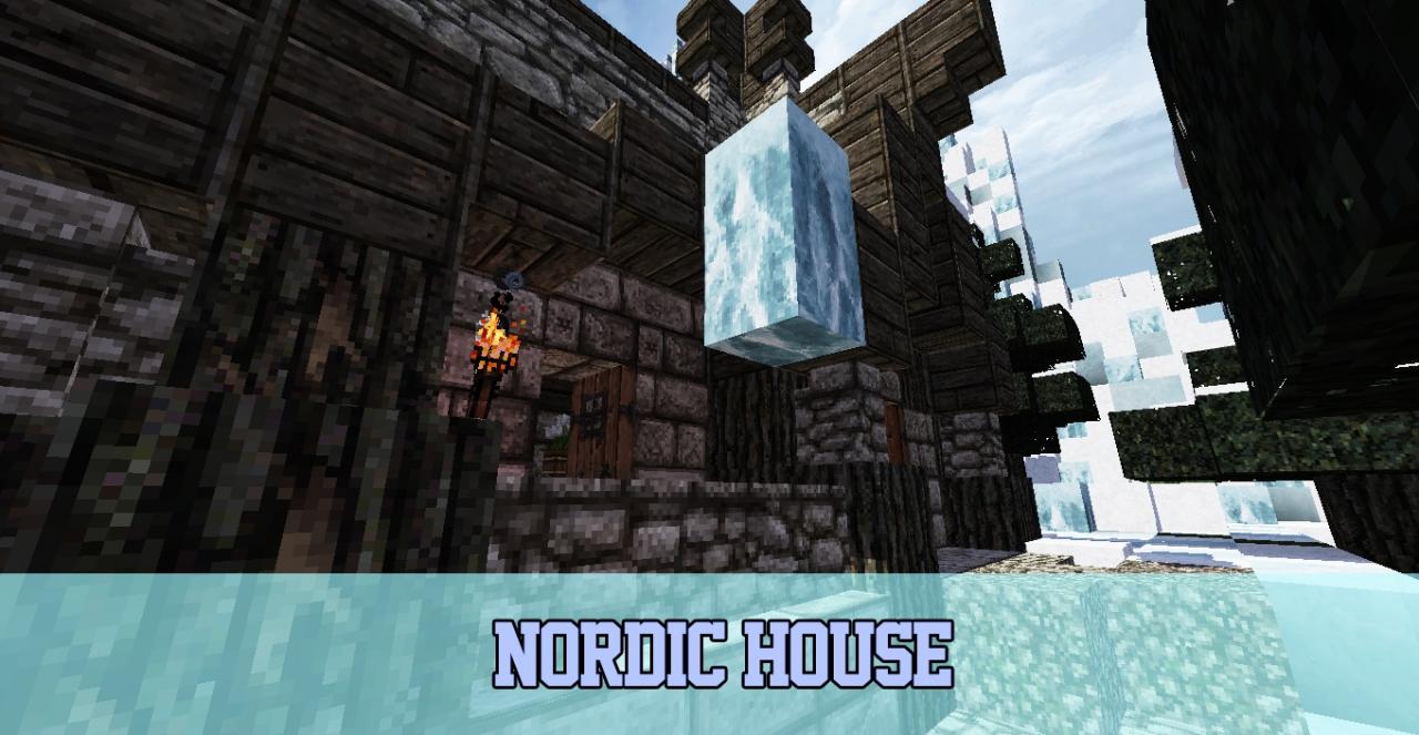 Nordic House Minecraft Map