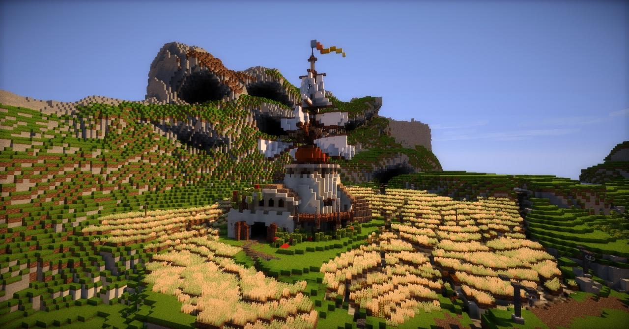 Thysus: A world of Realistic Fantasy Minecraft Map
