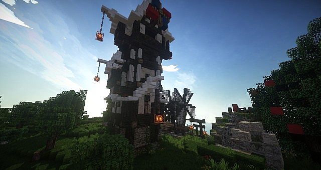 Steampunk- Pinwheel Pavilion Minecraft Map