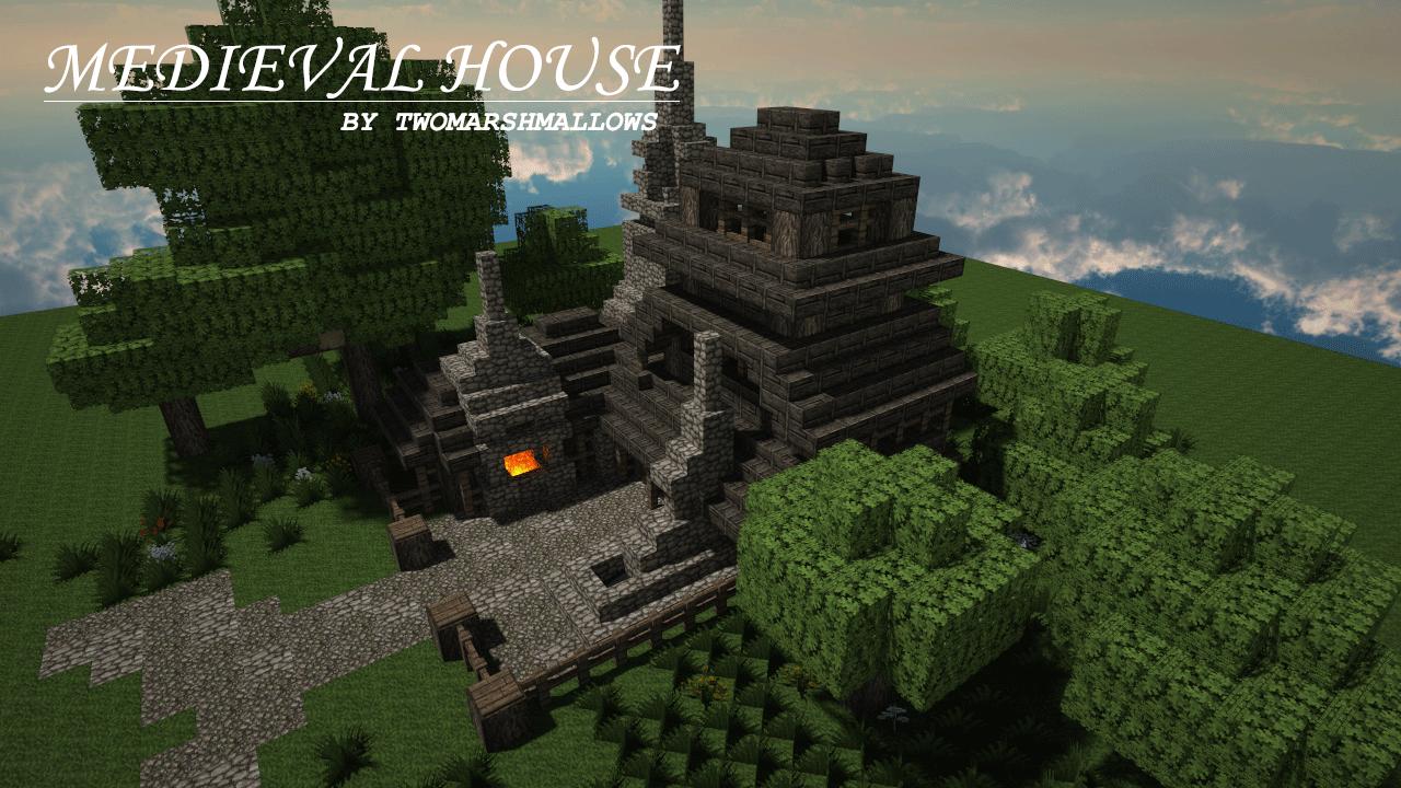 Medieval house Minecraft Map