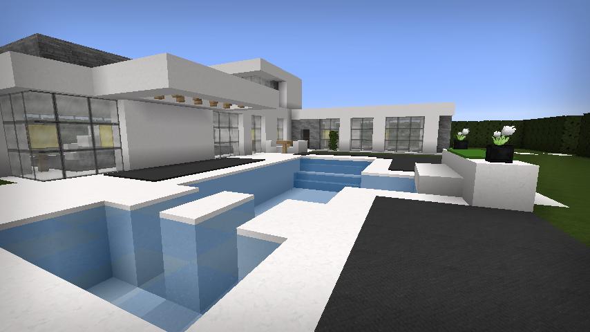 Pearlside View Modern House Minecraft Map