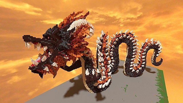 Demon Dragon - Yukishiku Minecraft Map