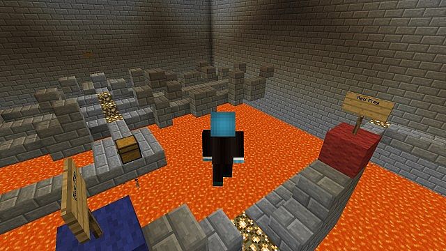 Knock-Out Team Minigame [Download] Minecraft Map