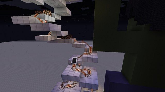 HULK! Minecart Roller Coaster Minecraft Map