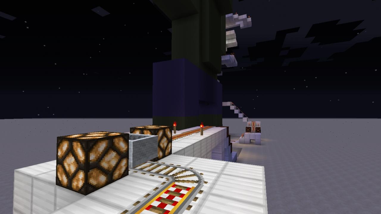 HULK! Minecart Roller Coaster Minecraft Map