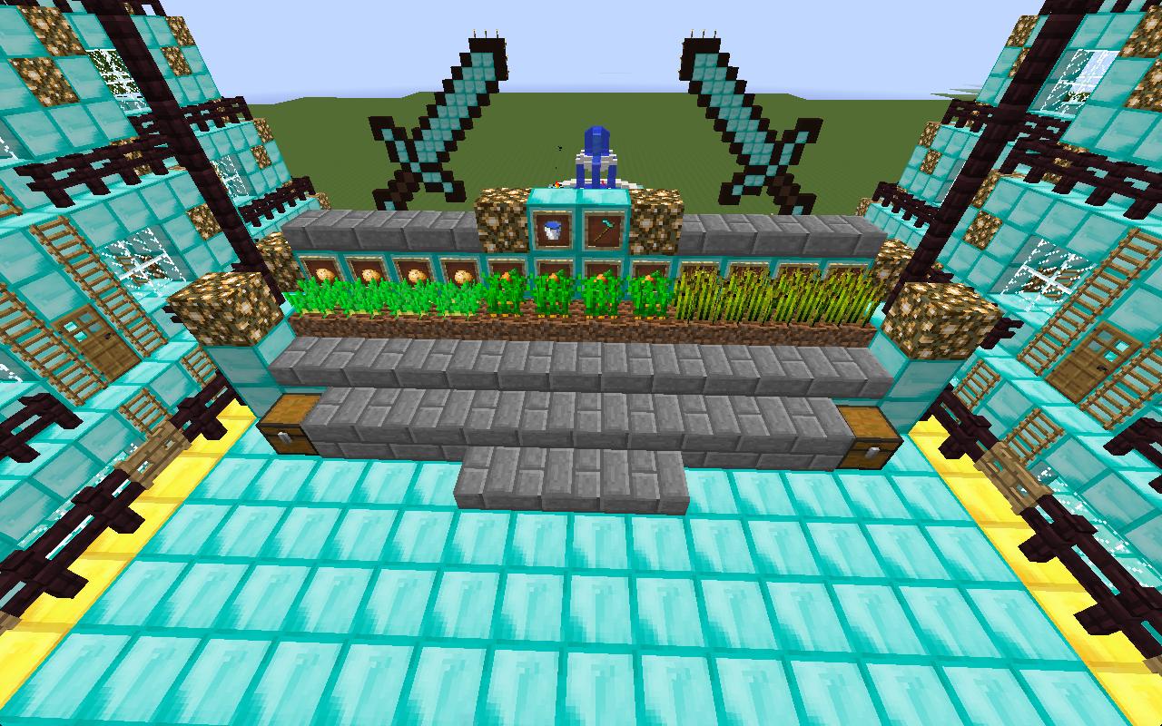 The Diamond Temple Minecraft Map