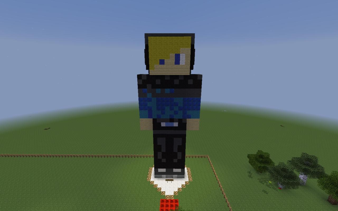 My MC Character Made With Blocks Minecraft Map