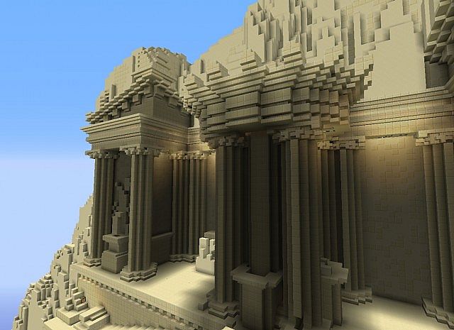 The Ruins of Petra Minecraft Map