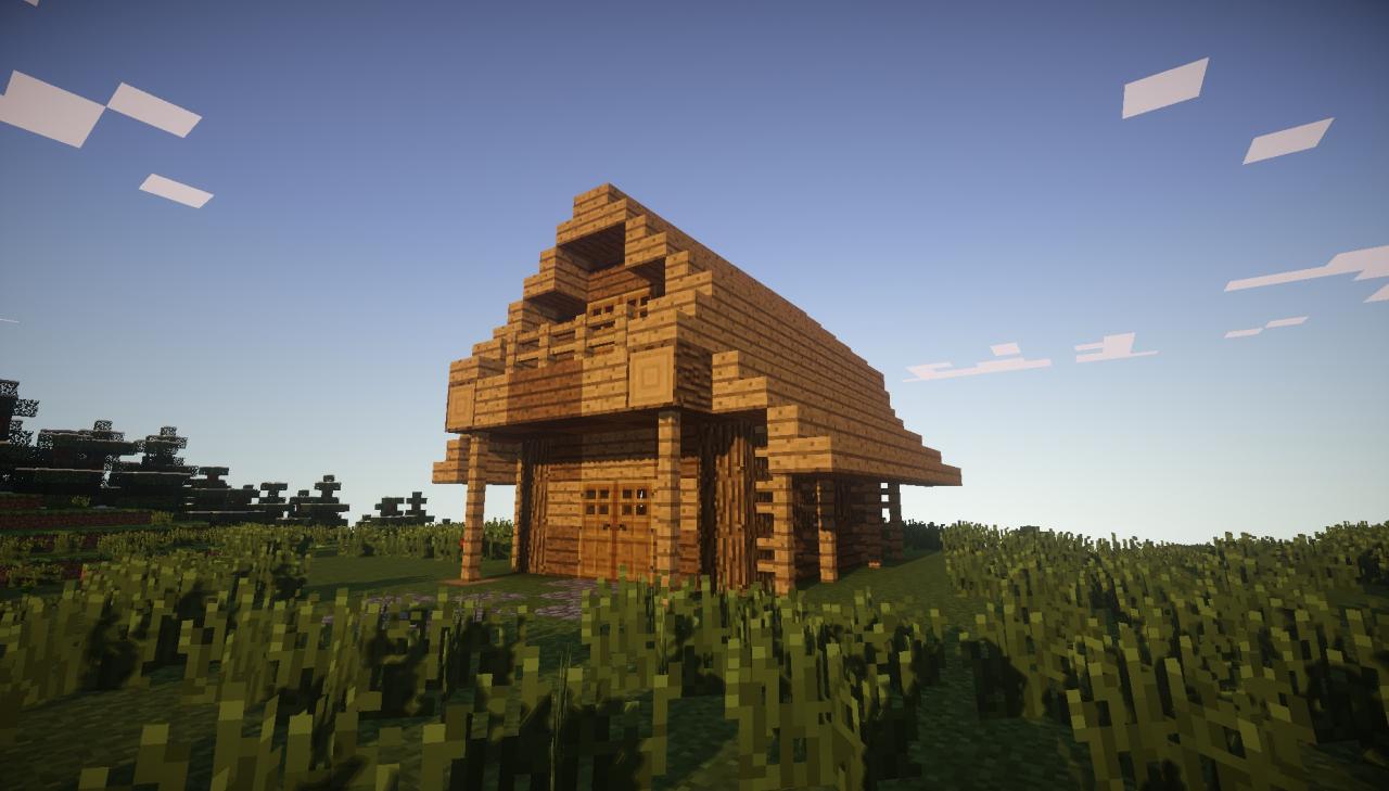 Simple chalet Minecraft Map