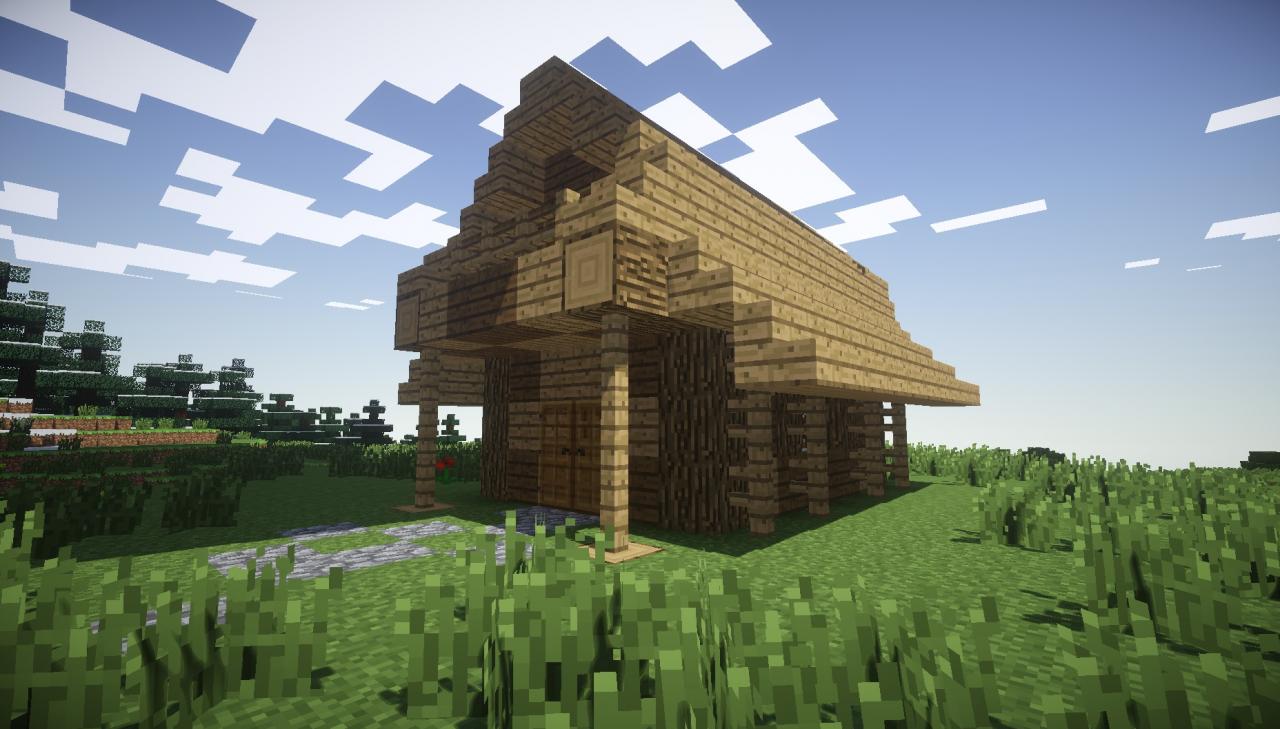 Simple chalet Minecraft Map