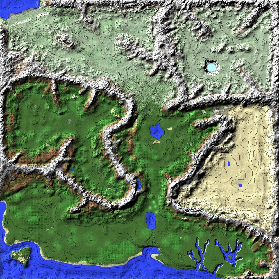 Old Custom Map Minecraft Map