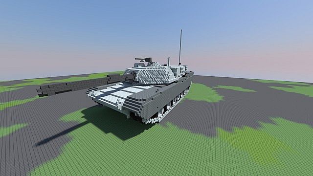 M1A1 Abrams Tank -- US Military Tank Minecraft Map