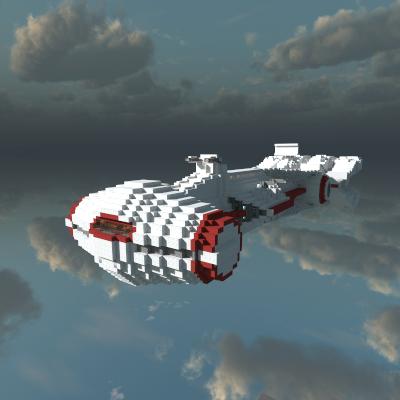 1:1 SCALE Tantive IV (Corellian Corvette) Minecraft Map