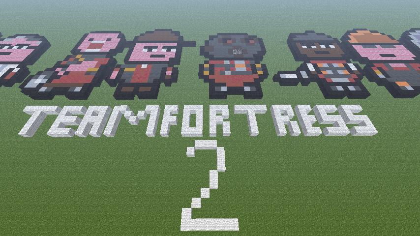 TF2 Pixel Art Minecraft Blog