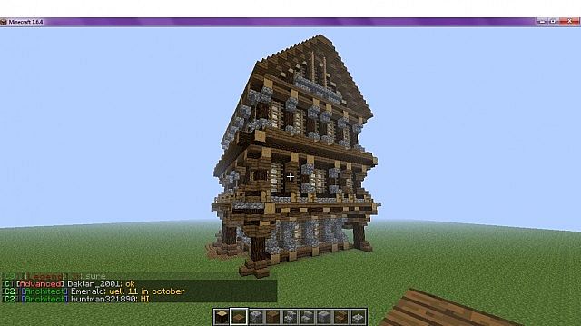 A small Reference build Minecraft Map