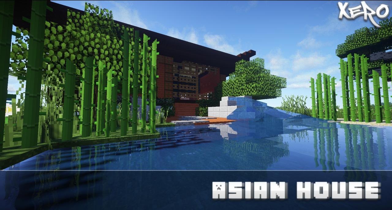 Asian Style Home Minecraft Map