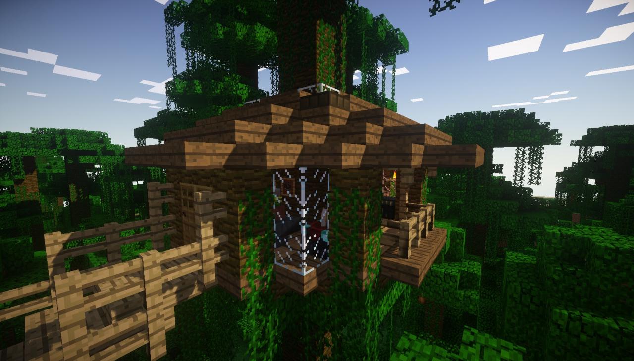 Tree house Minecraft Map