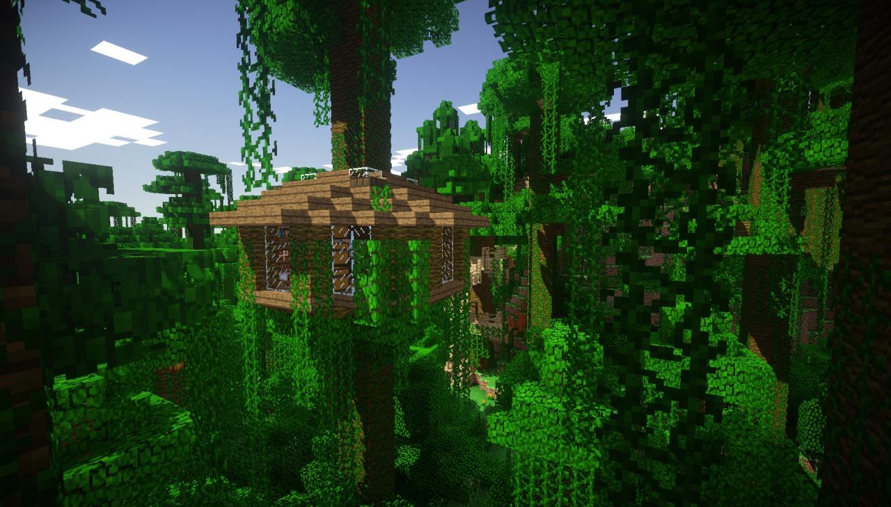 Tree house Minecraft Map
